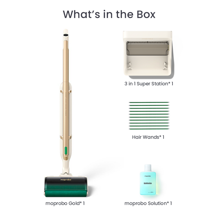 Moprobo Cordless 4 in 1 Pickup Mop M1 Gold – moprobo